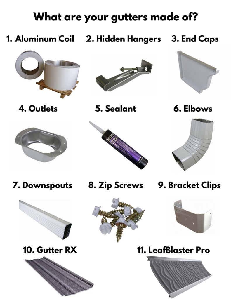 Seamless Gutters - J&A Exterior